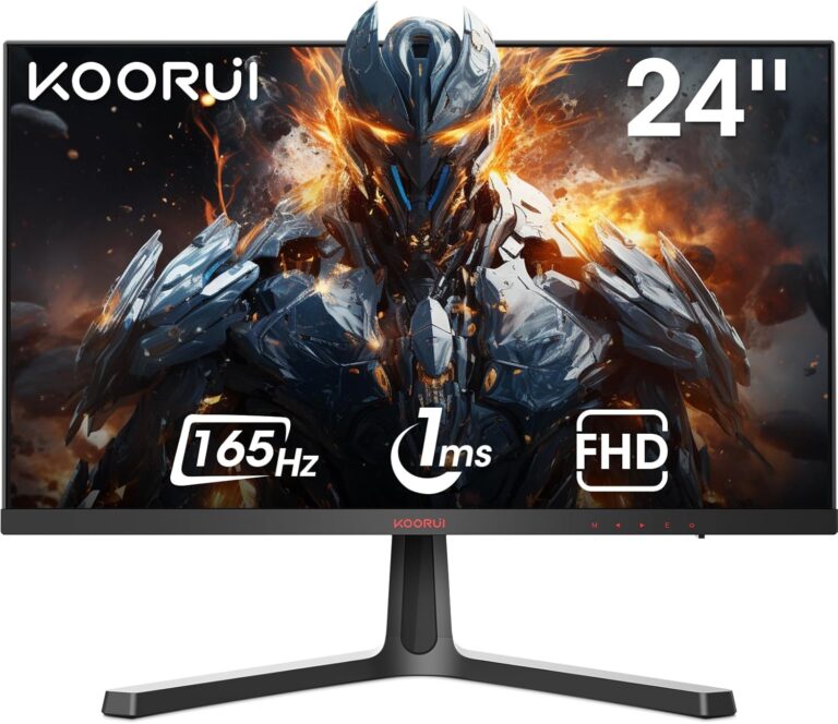 KOORUI 24 Inch Gaming Monitor Review: Speed & Clarity